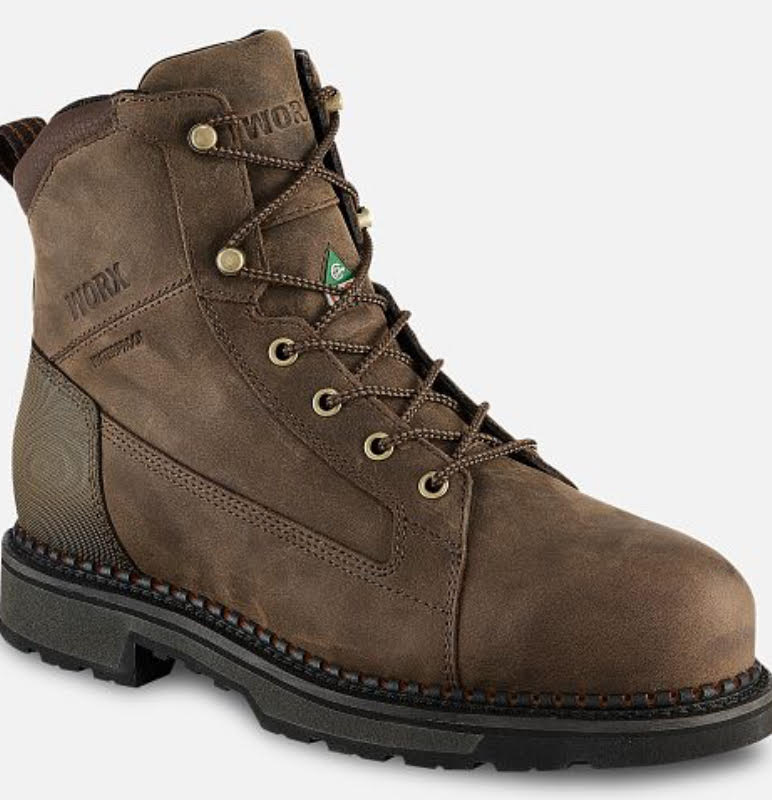 WORX 5909 AXIL 6 INCH WATERPROOF CSA SAFETY TOE WORK BOOT – Boots & Soles